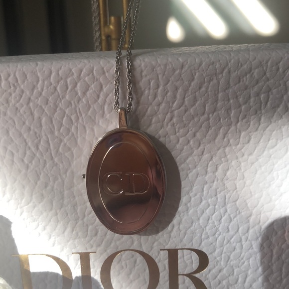 Dior | Jewelry | Christian Dior Vintage Pendant On Chain With Digital ...